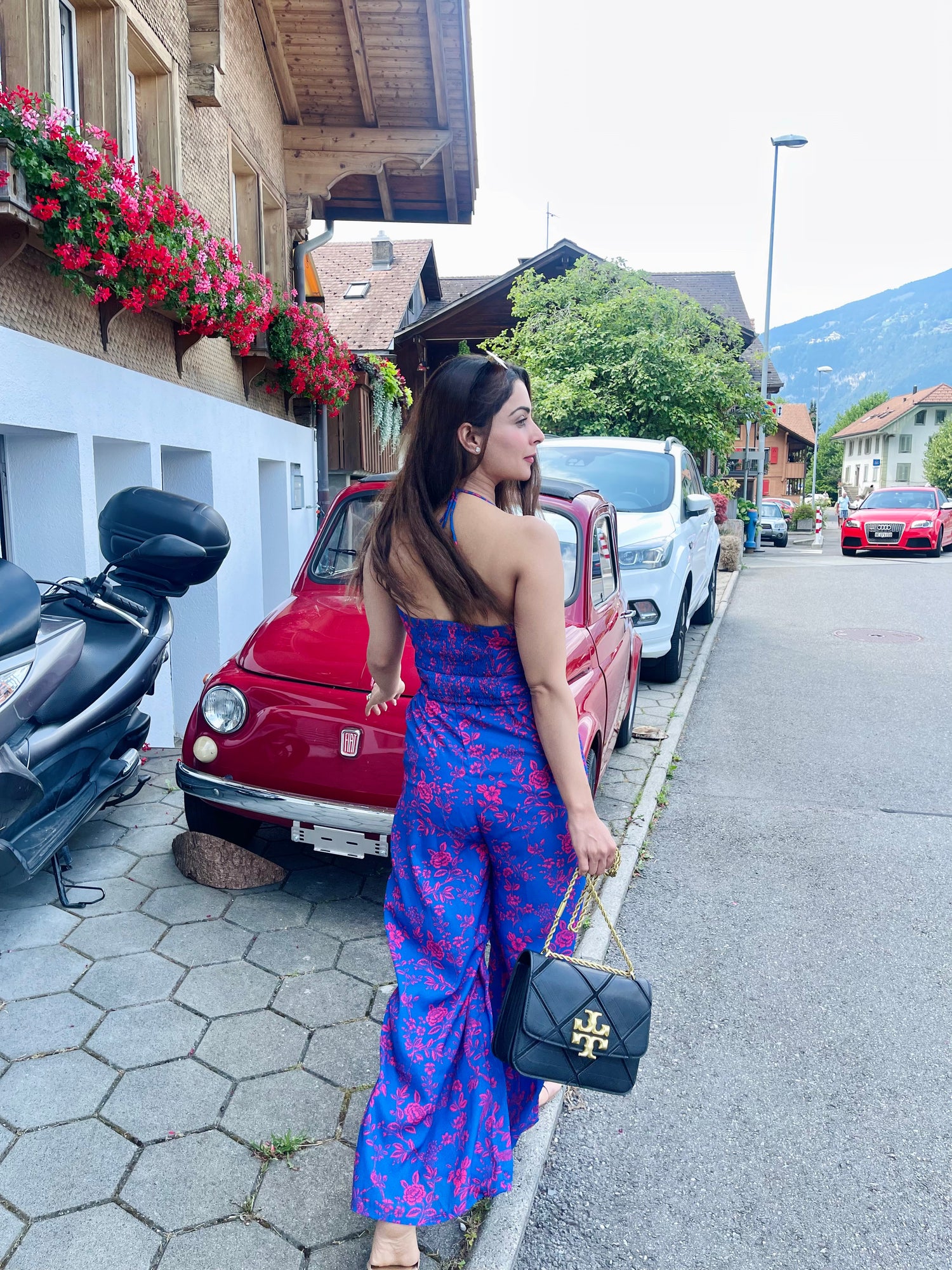 Summer Pop Halter Neck Coord Set